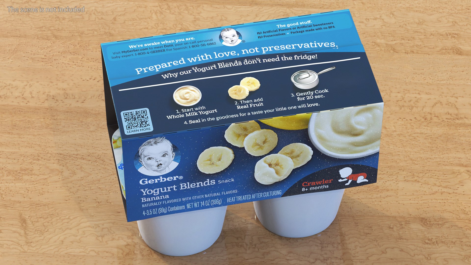 Baby Food Gerber Collection 2 Model - TurboSquid 1966200
