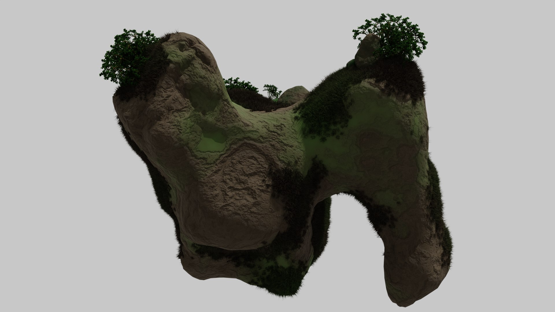 3D Cliff Collection model 3D model - TurboSquid 2139169