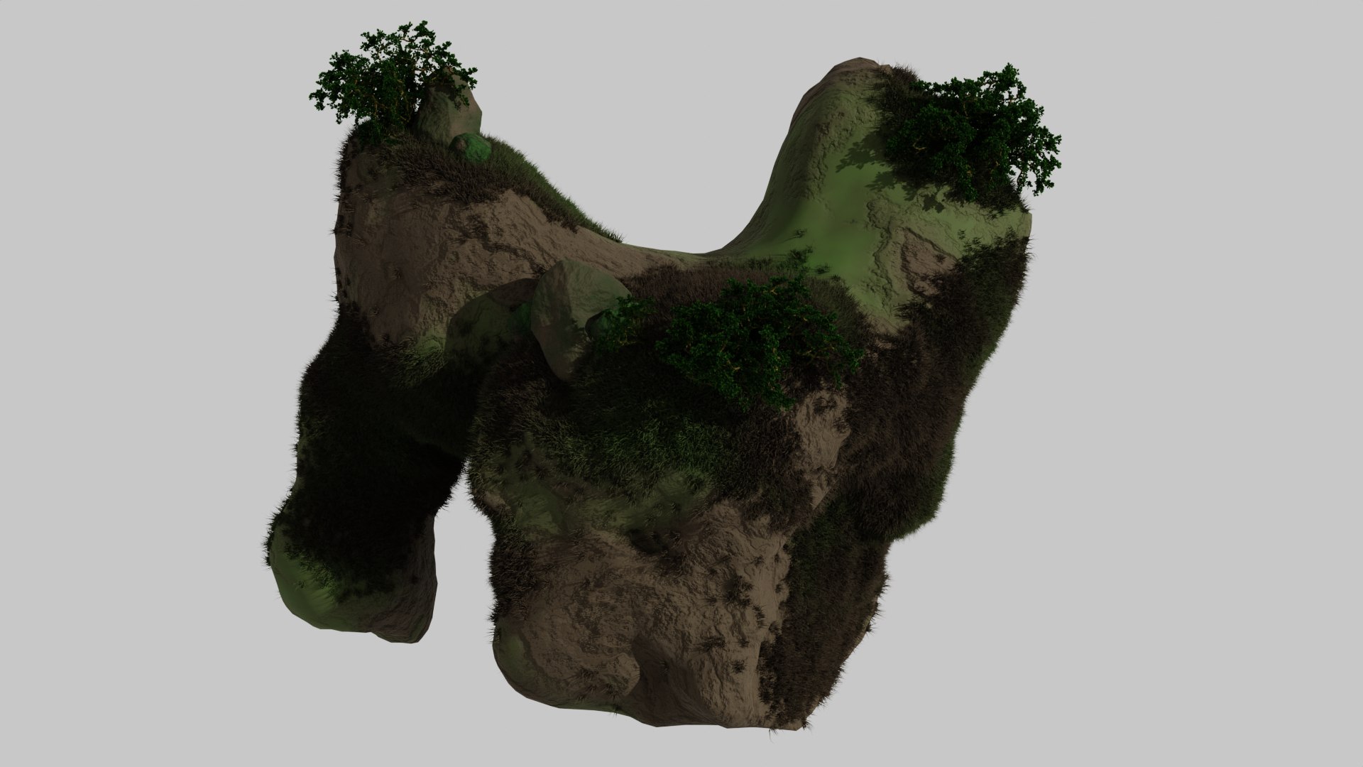 3D Cliff Collection model 3D model - TurboSquid 2139169
