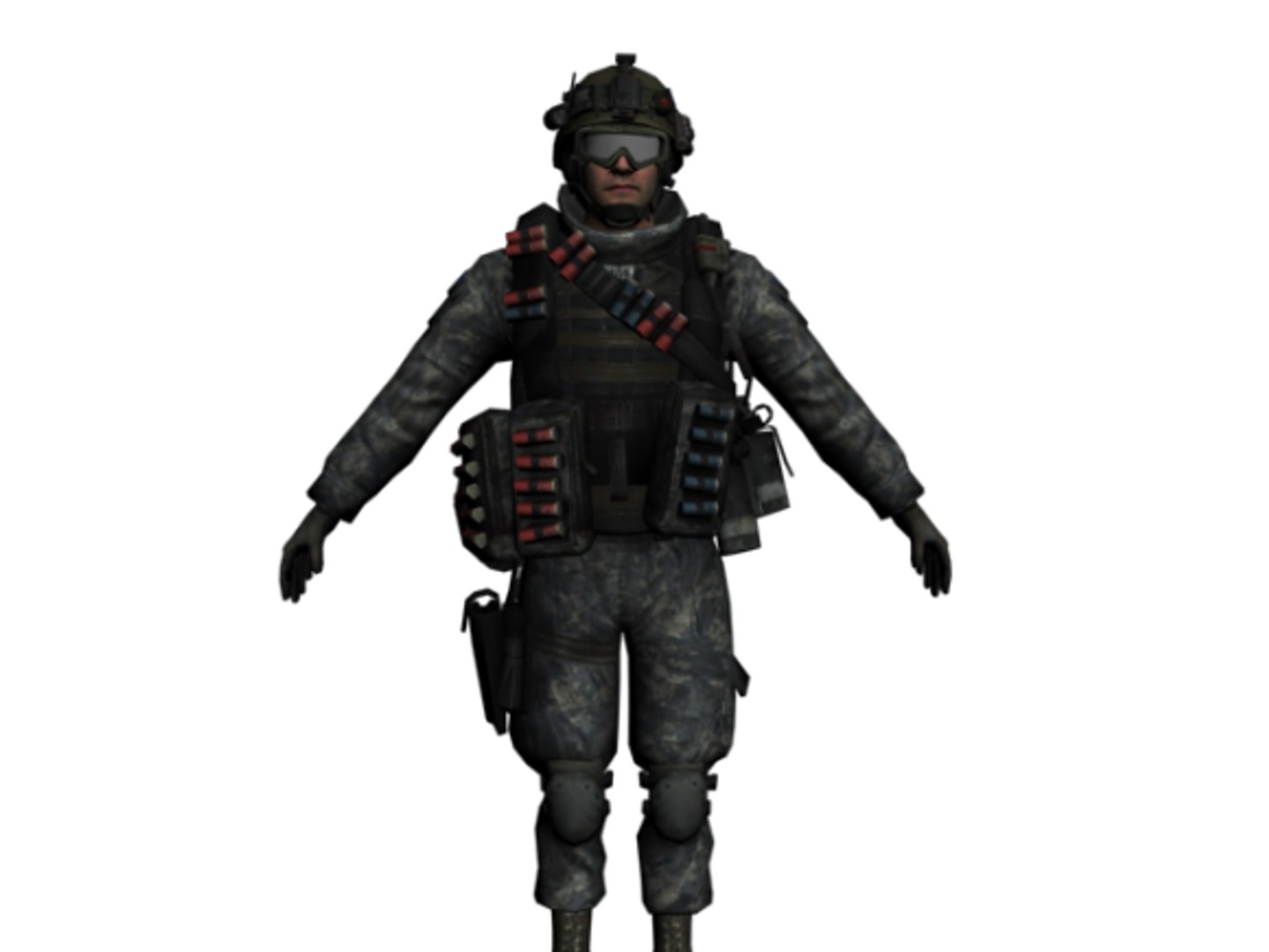 Soldier Character 3D Model - TurboSquid 1556764