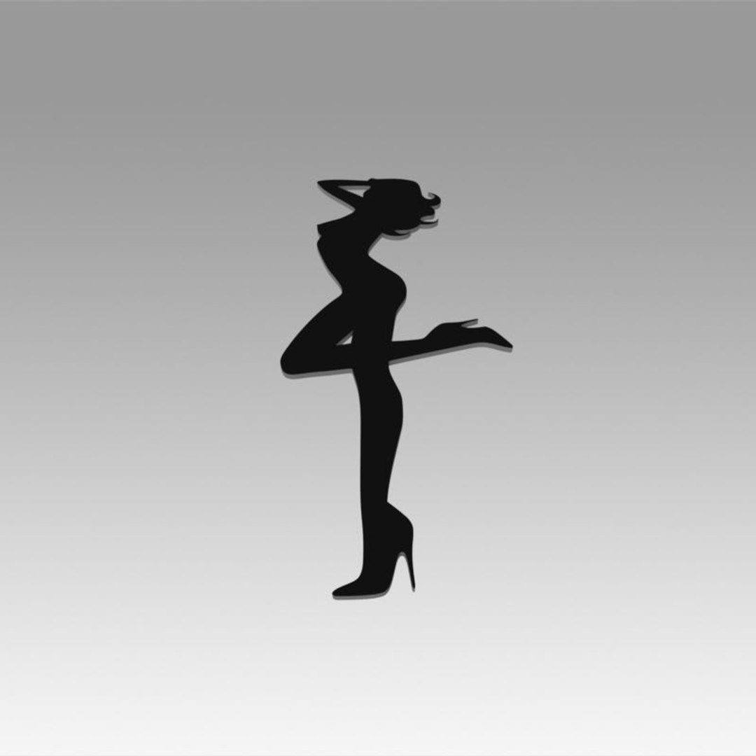 3D Model Logo Girl - TurboSquid 1349004