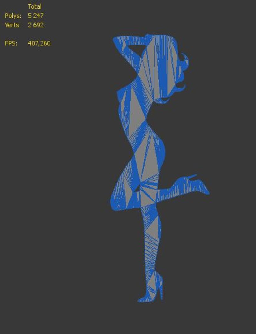 3D Model Logo Girl - TurboSquid 1349004