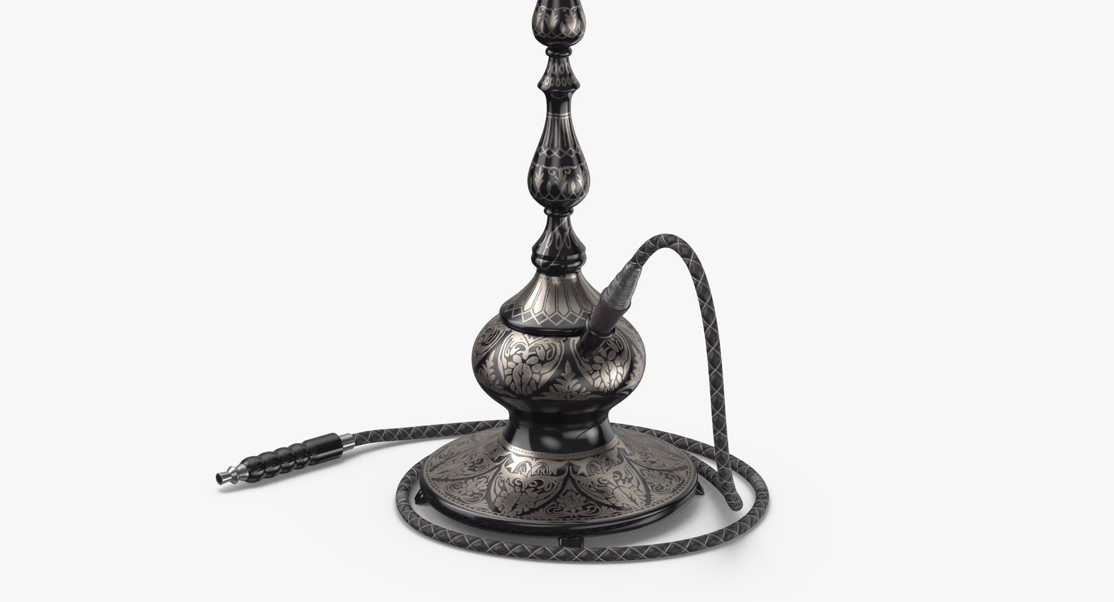 Hookah pipe 01 3D model - TurboSquid 1156337