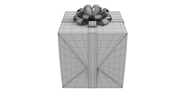 3D real gift box model - TurboSquid 1352264