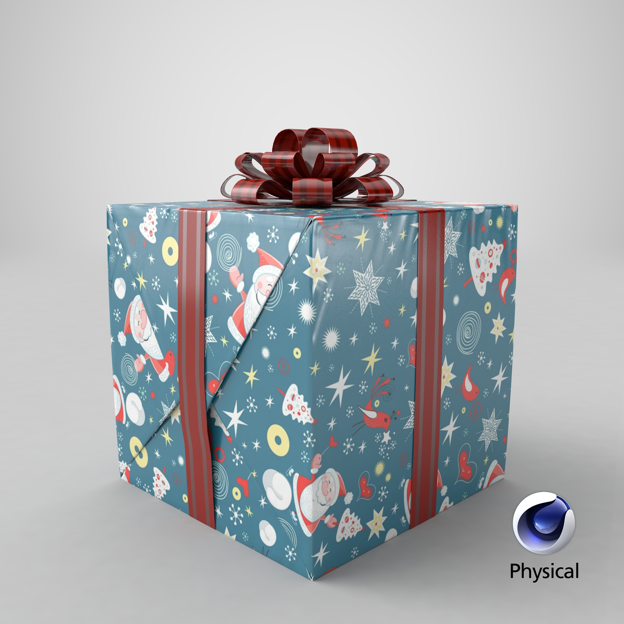 3D real gift box model - TurboSquid 1352264