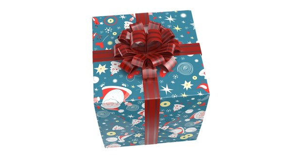 3D real gift box model - TurboSquid 1352264
