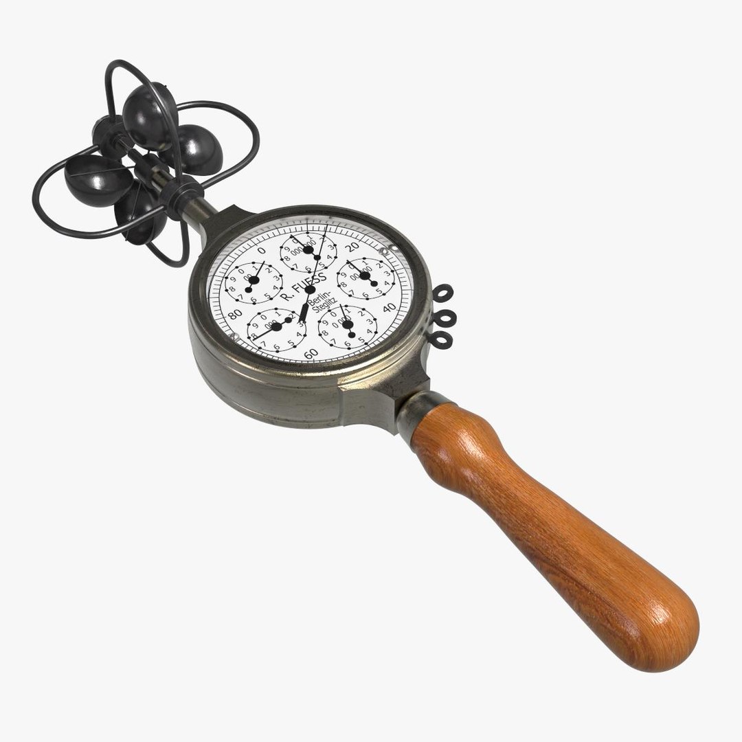 3D Model Antique Anemometer - TurboSquid 1623003