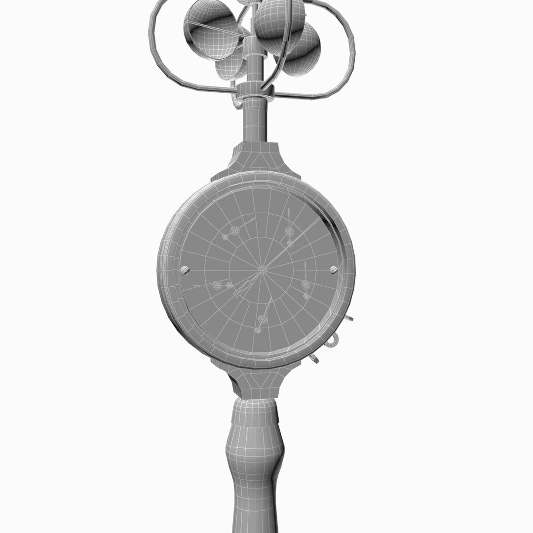 3D Model Antique Anemometer - TurboSquid 1623003