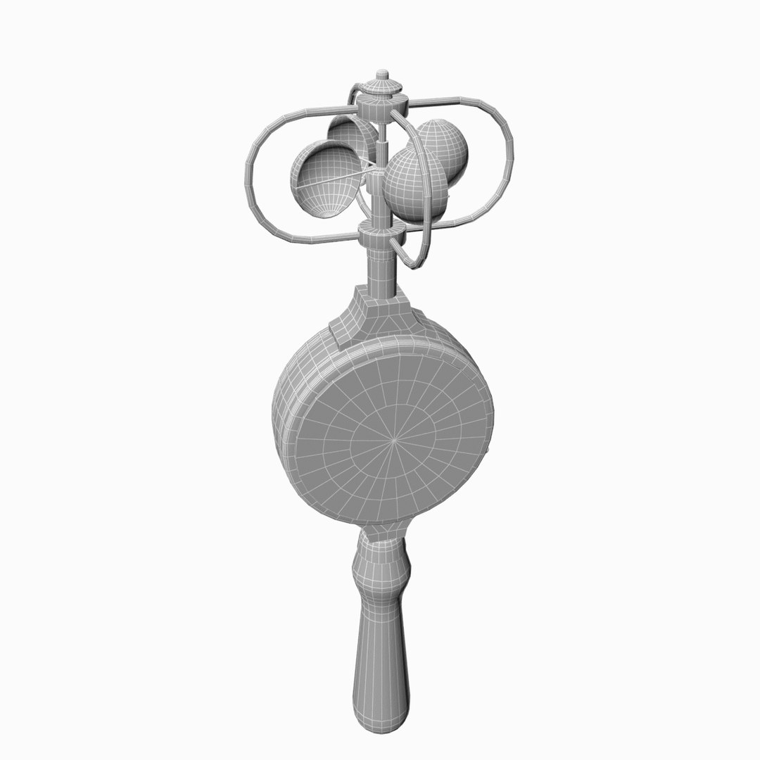 3D Model Antique Anemometer - TurboSquid 1623003