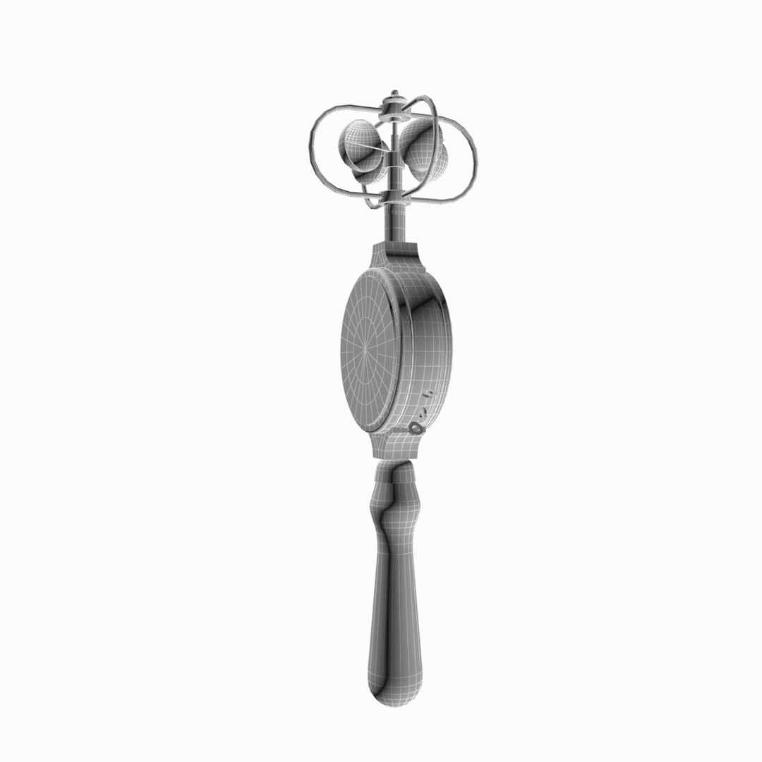 3D Model Antique Anemometer - TurboSquid 1623003