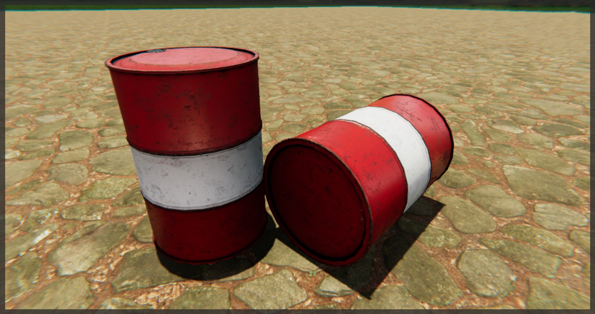 Free Fbx Mode 4 Barrels