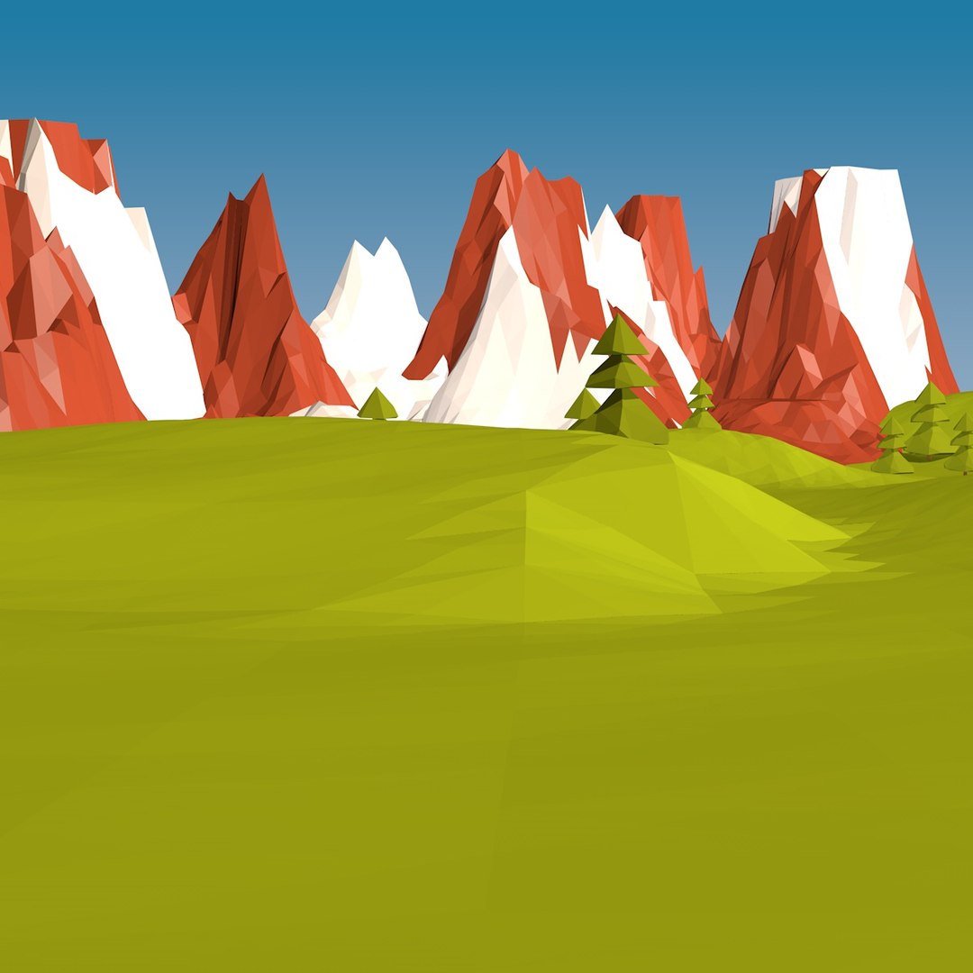 3d Landscape Land