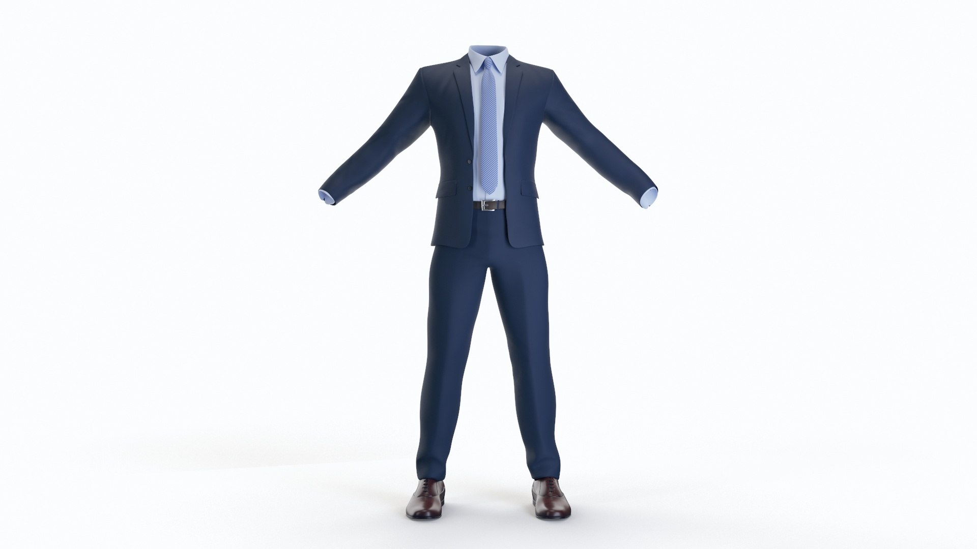 Male Business Clothing Model - TurboSquid 2171910