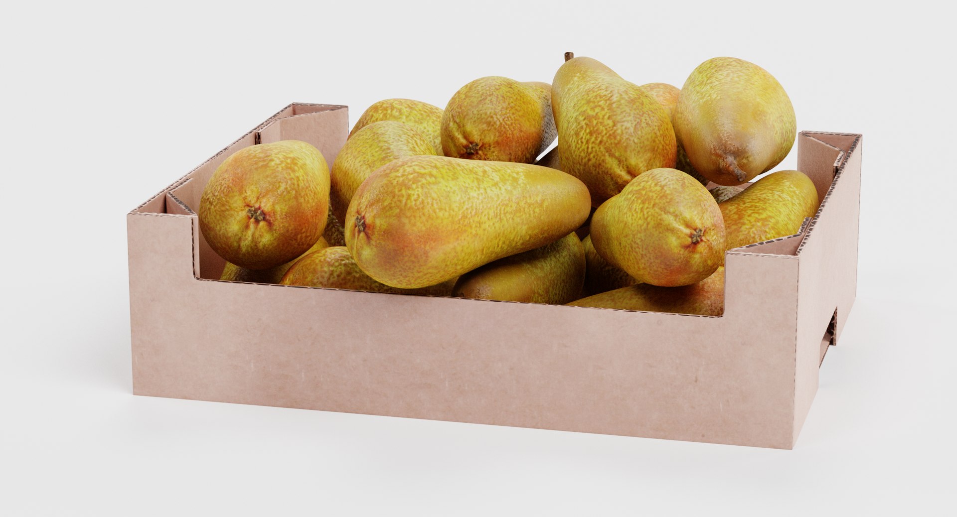 3D Pears Box - TurboSquid 1405433