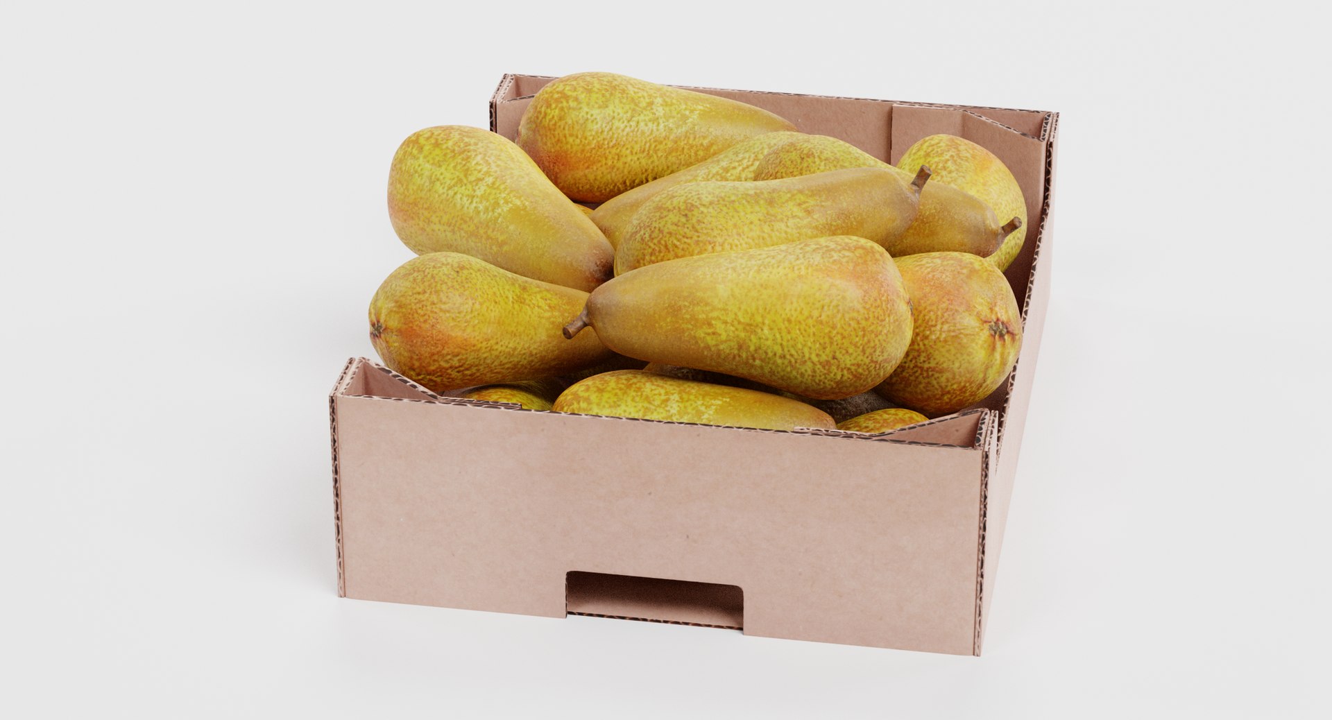 3D Pears Box - TurboSquid 1405433
