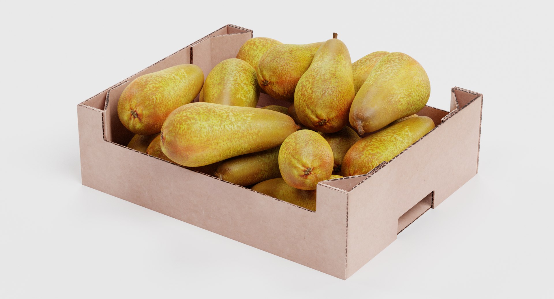 3D Pears Box - TurboSquid 1405433