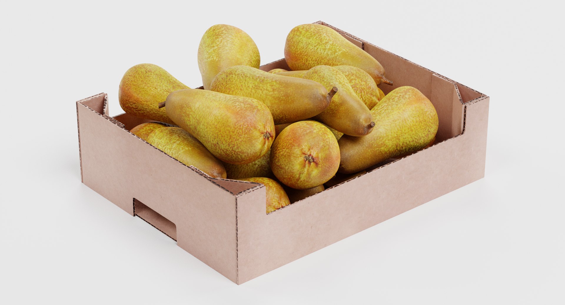3D Pears Box - TurboSquid 1405433