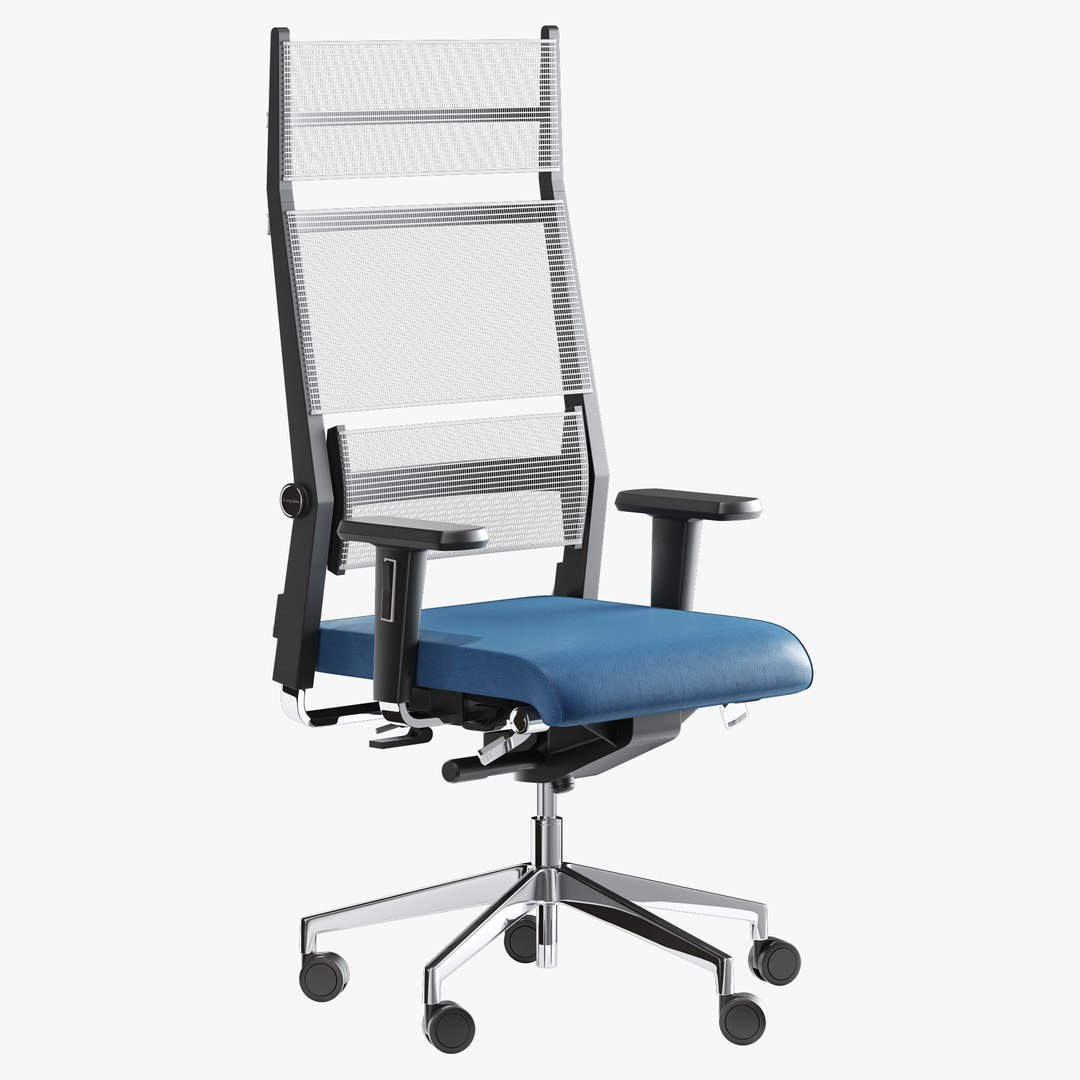 3D Dauphin Lordo High Office Chair - TurboSquid 1951612