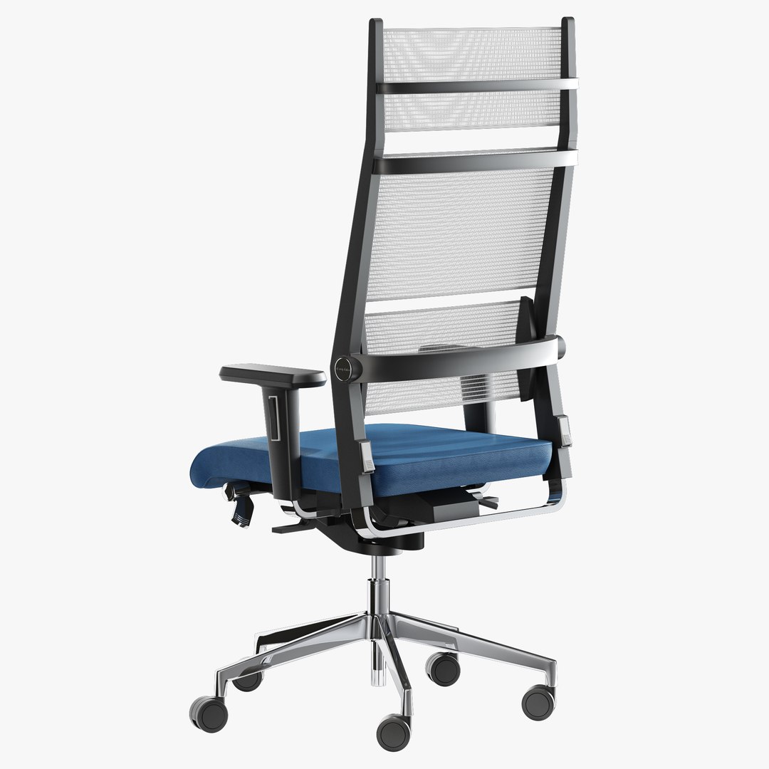 3D Dauphin Lordo High Office Chair - TurboSquid 1951612