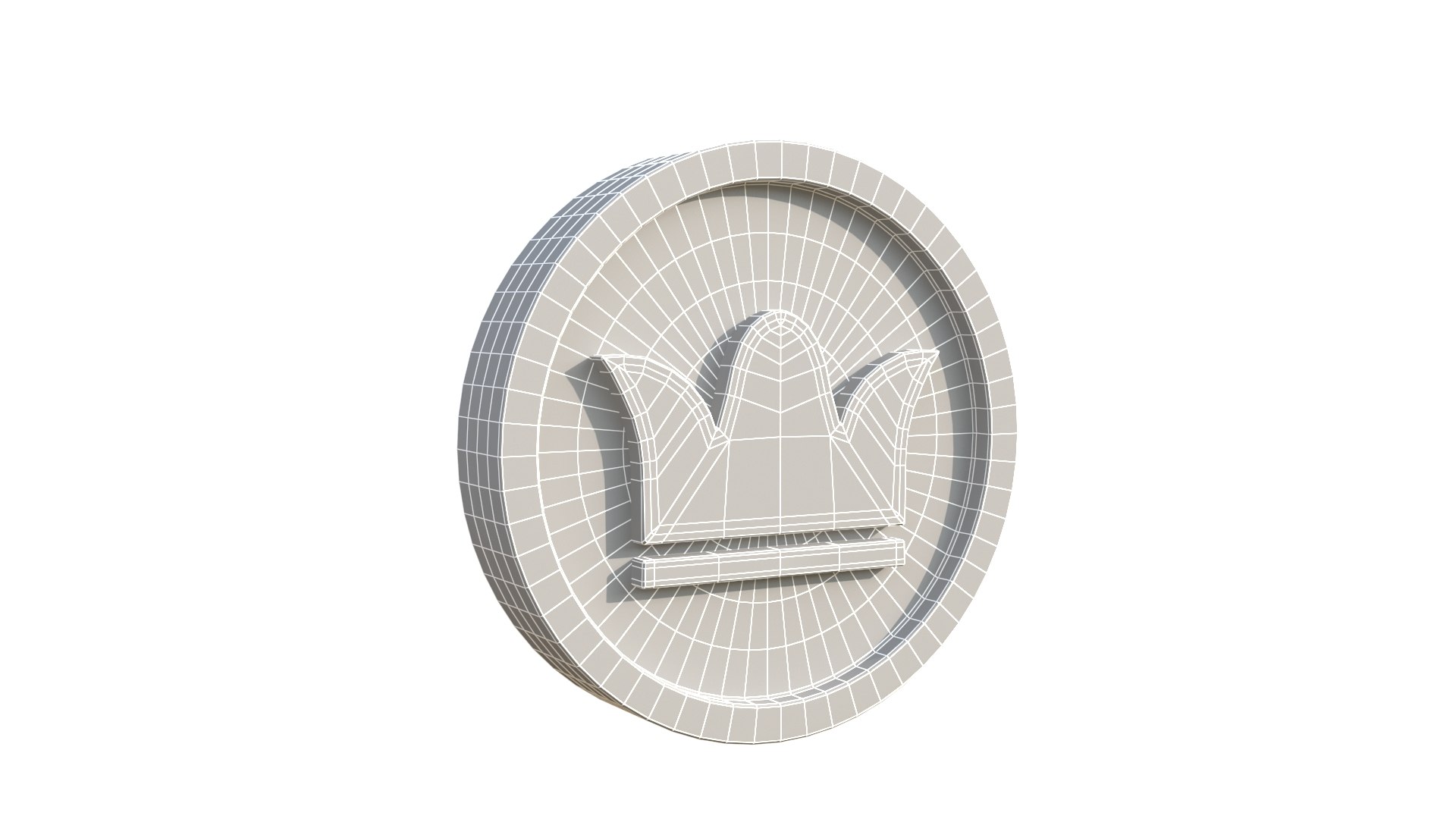 Crown Coin 3D Model - TurboSquid 2285711