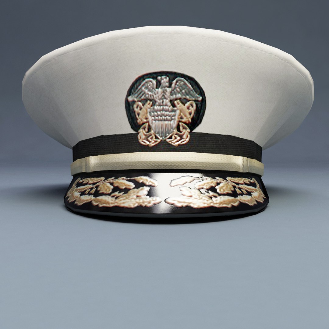3ds Max Admiral Hat