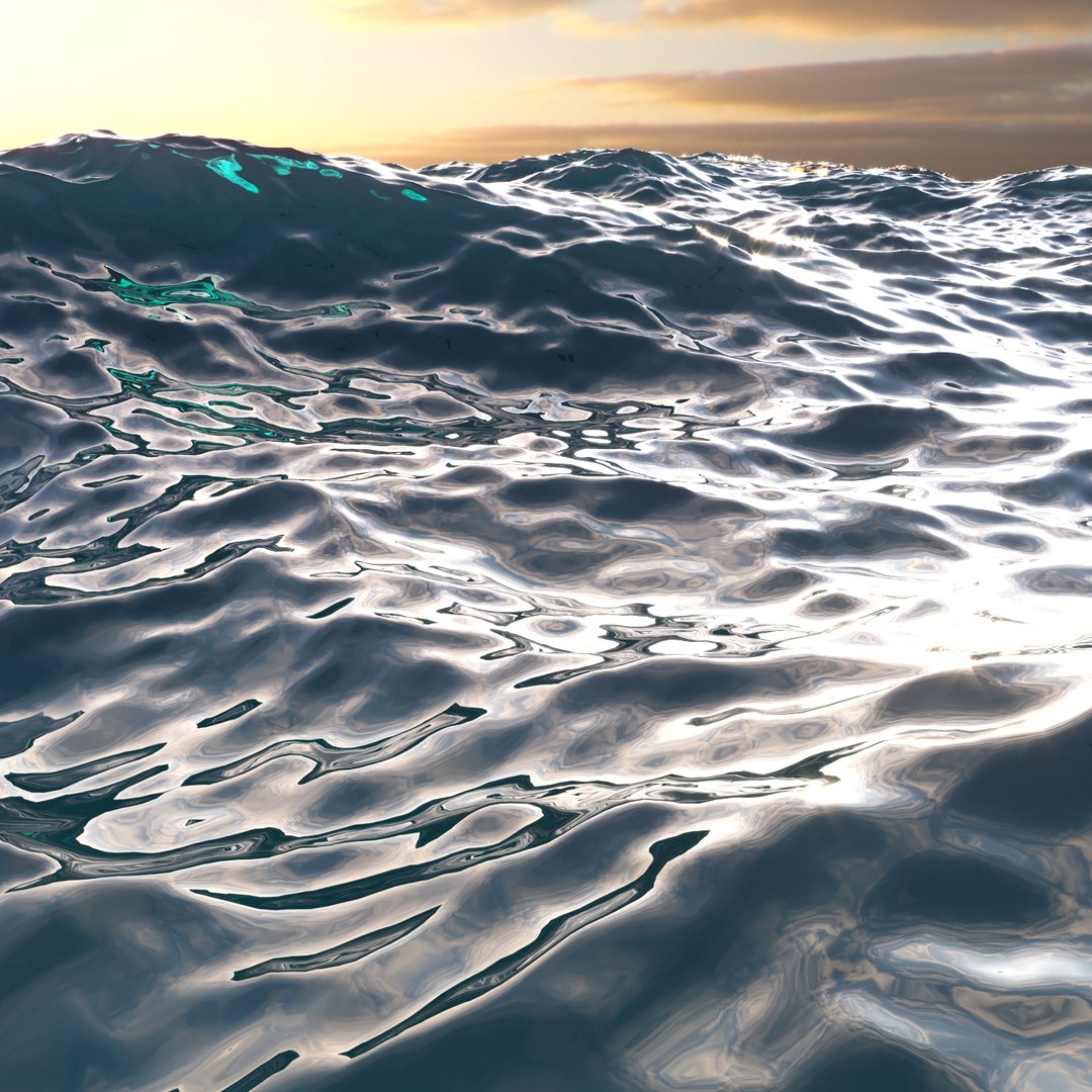 Ocean 2 3D Model - TurboSquid 1451279