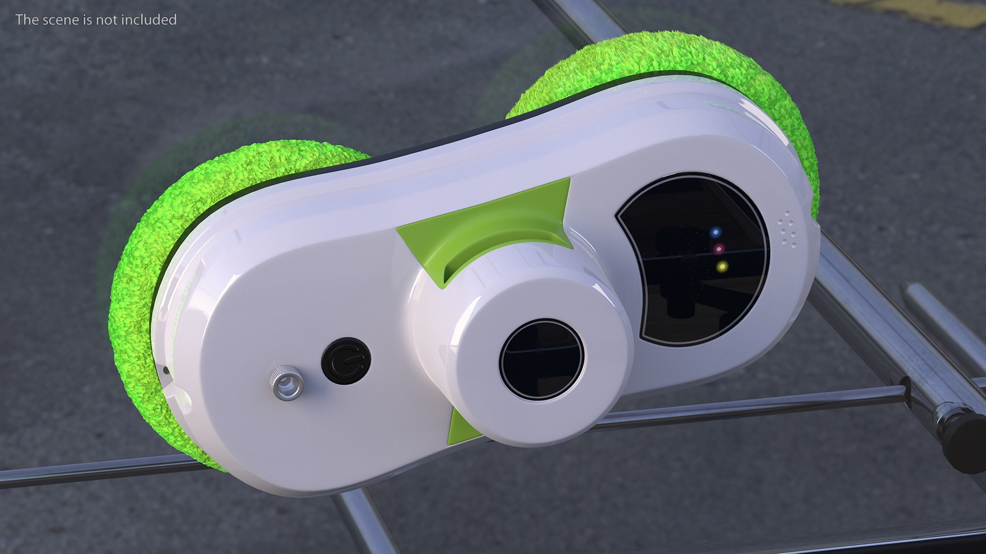Robot Window Cleaner Generic Green Fur 3D Model - TurboSquid 1868035