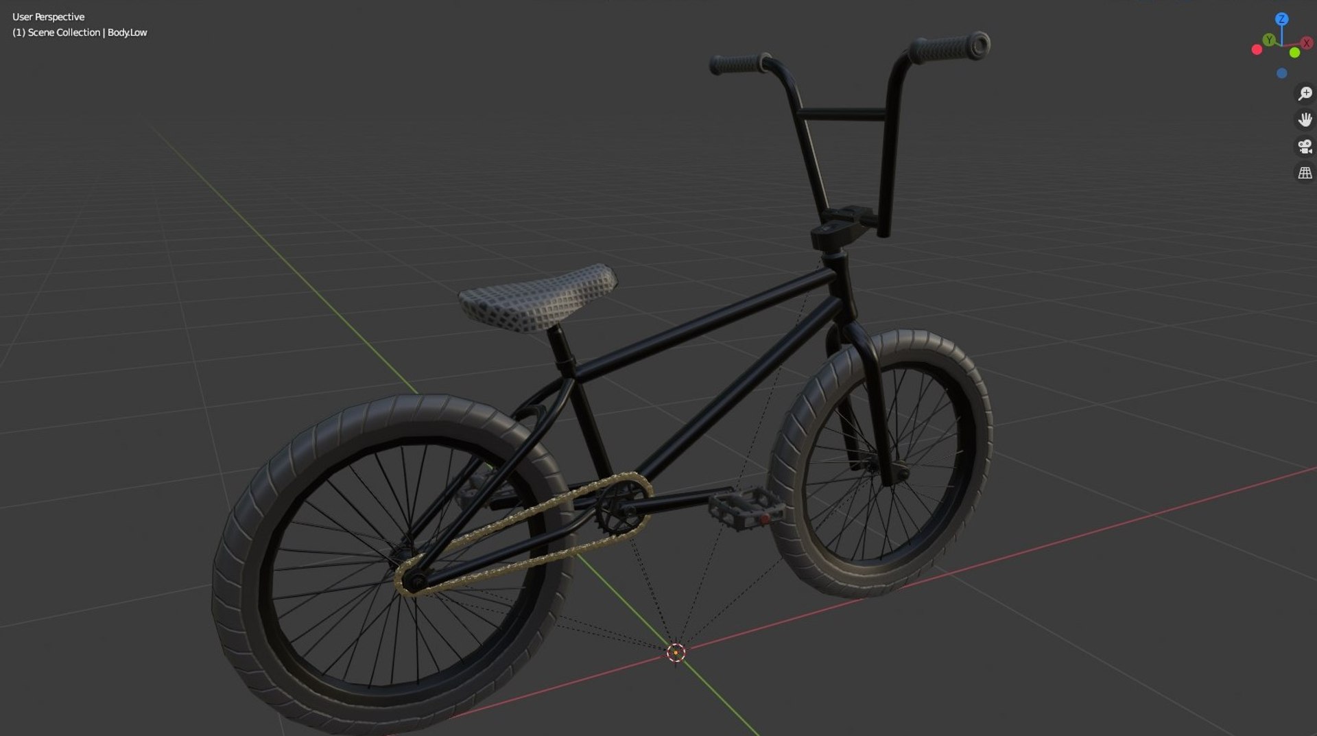 3D Bmx Bicycle Model - TurboSquid 1686926