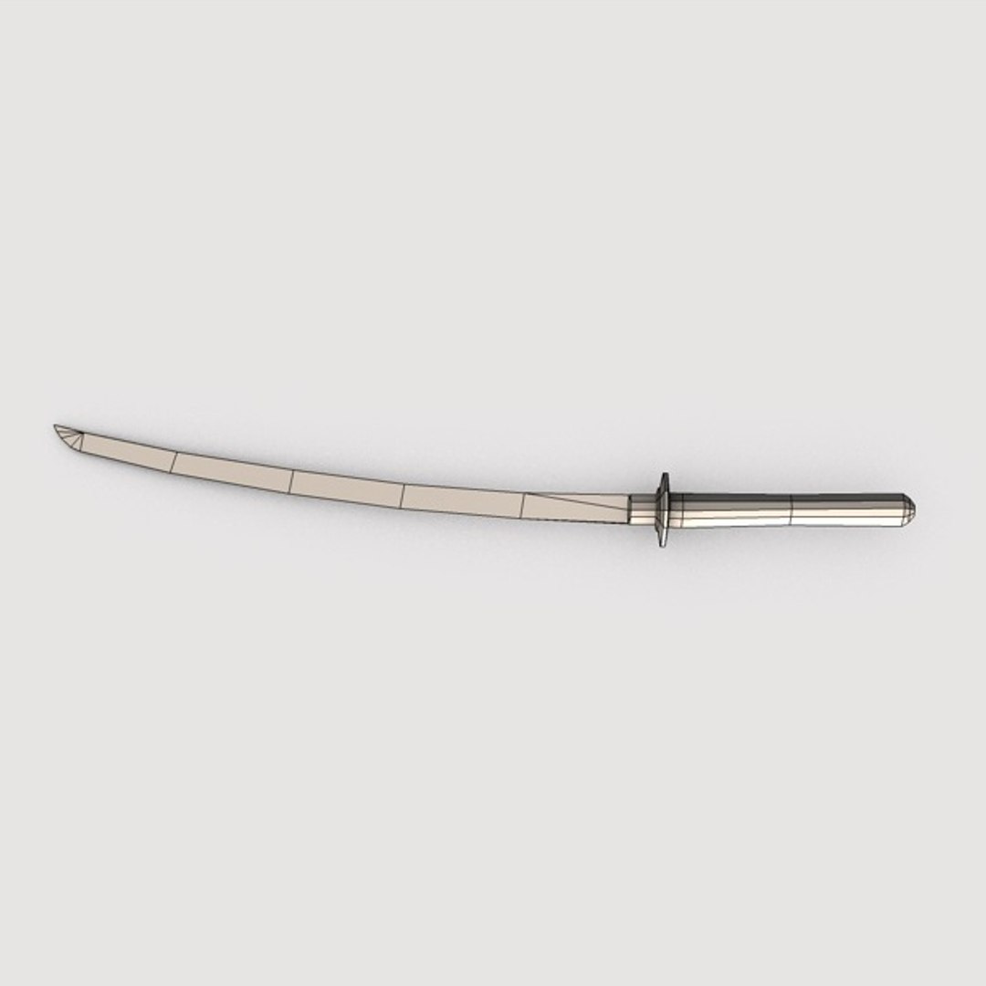 Katana Sword 3d Model