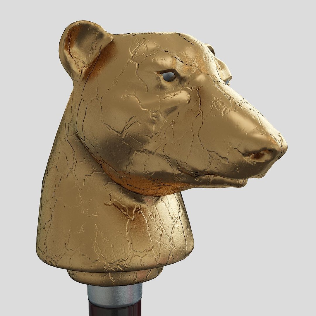 3d Max Walking Stick Bear