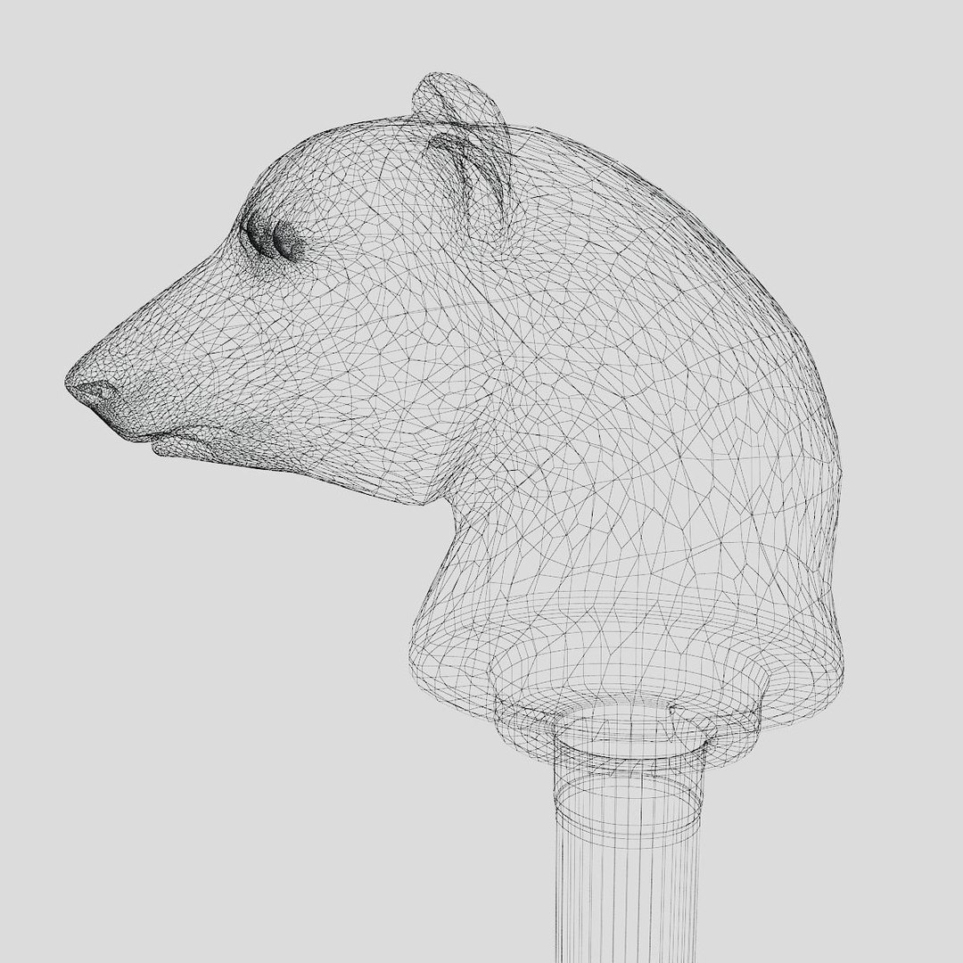 3d Max Walking Stick Bear