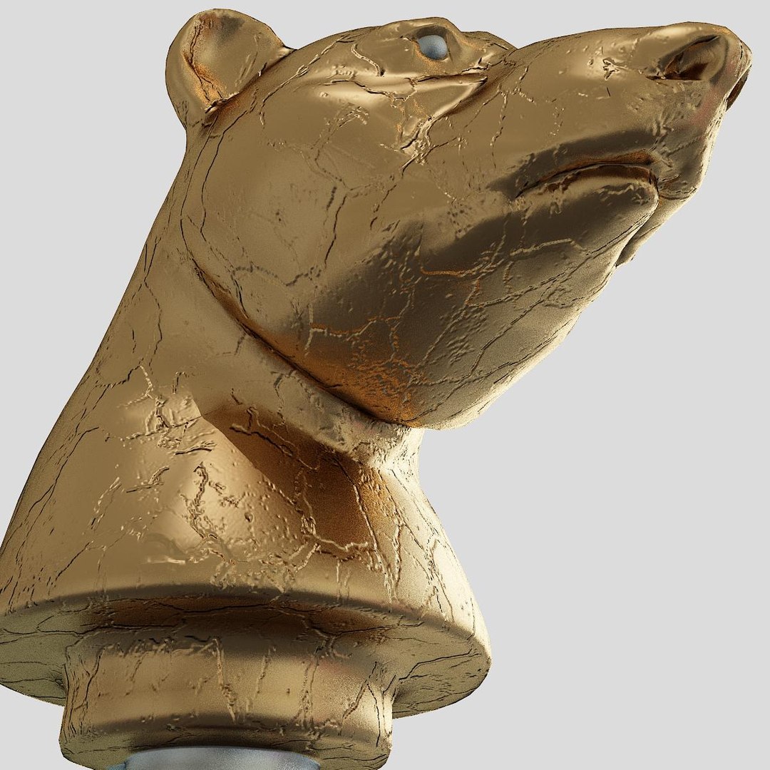 3d Max Walking Stick Bear