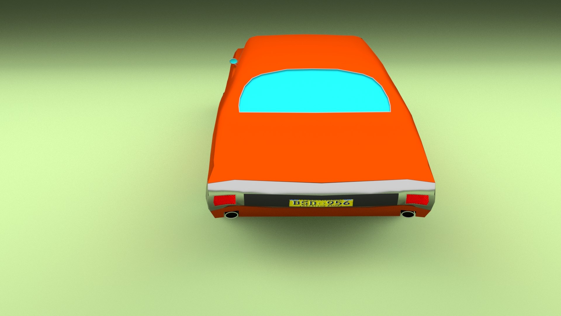 Simple Muscle Car 3D - TurboSquid 1351532