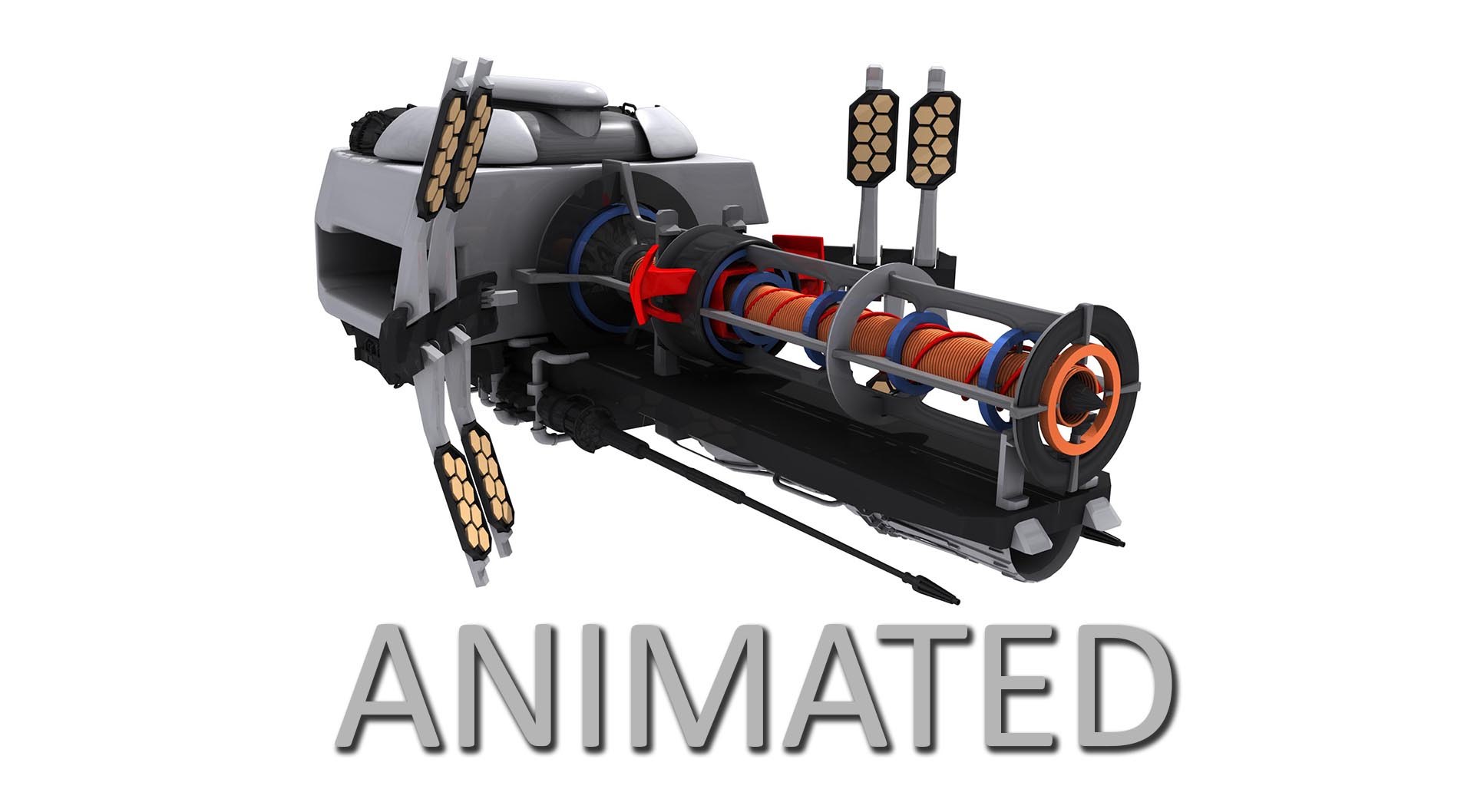 3D Fiction Energy Model - TurboSquid 1269052