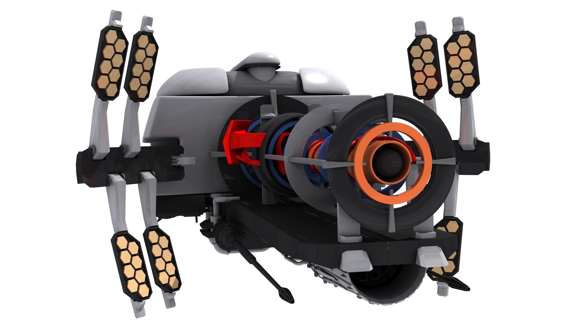 3D Fiction Energy Model - TurboSquid 1269052