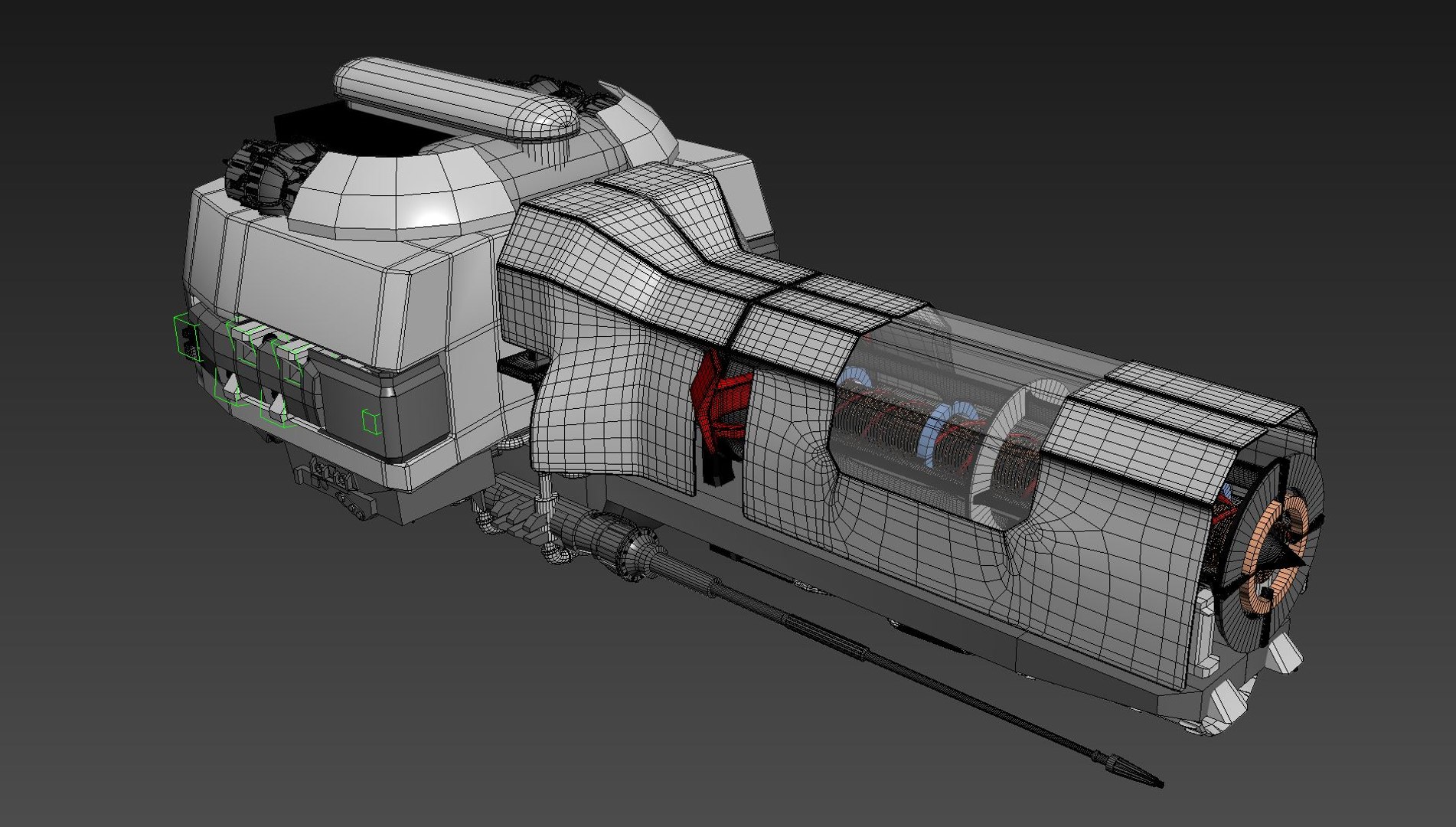 3D Fiction Energy Model - TurboSquid 1269052