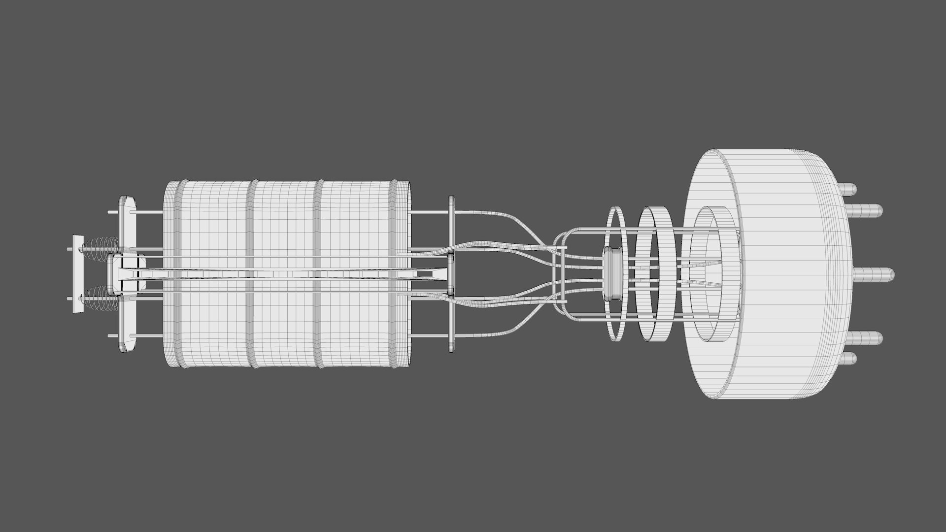 3D Vacuum Lamp Model - TurboSquid 1564995