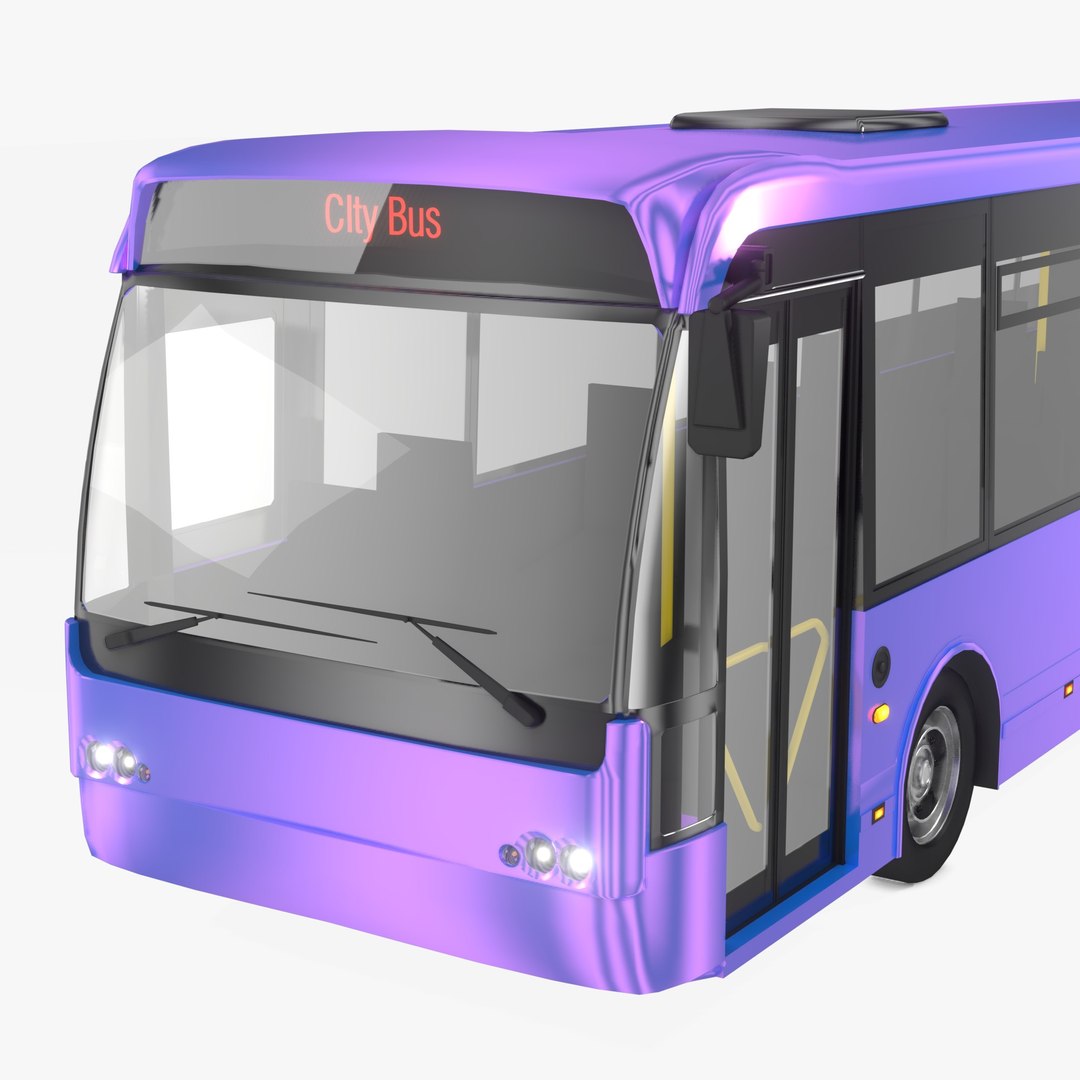 City Bus 02 Model - TurboSquid 1845901