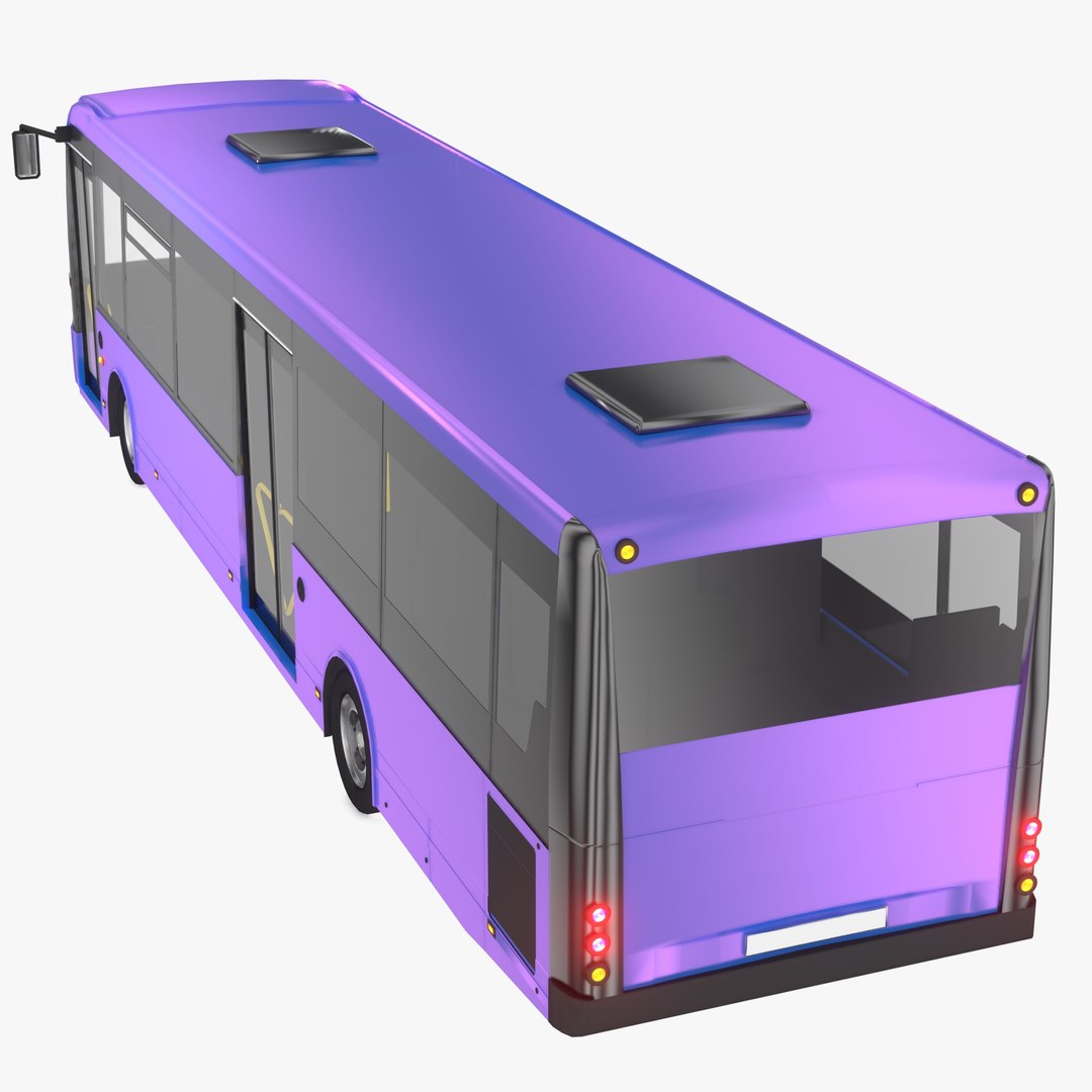 City Bus 02 Model - TurboSquid 1845901