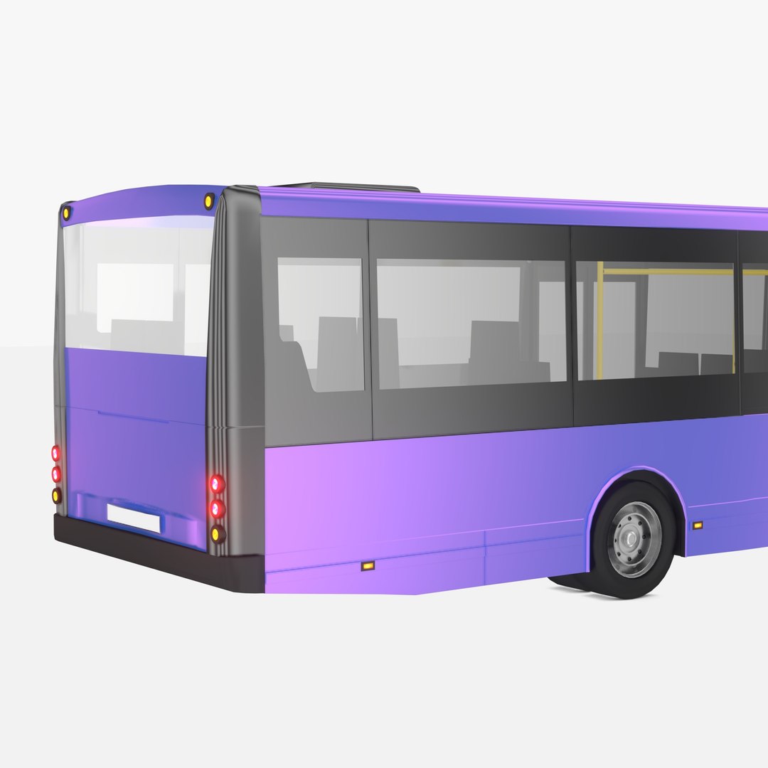 City Bus 02 Model - TurboSquid 1845901