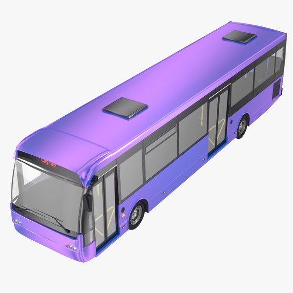 modelo 3d Autobús urbano 02 - TurboSquid 1845901