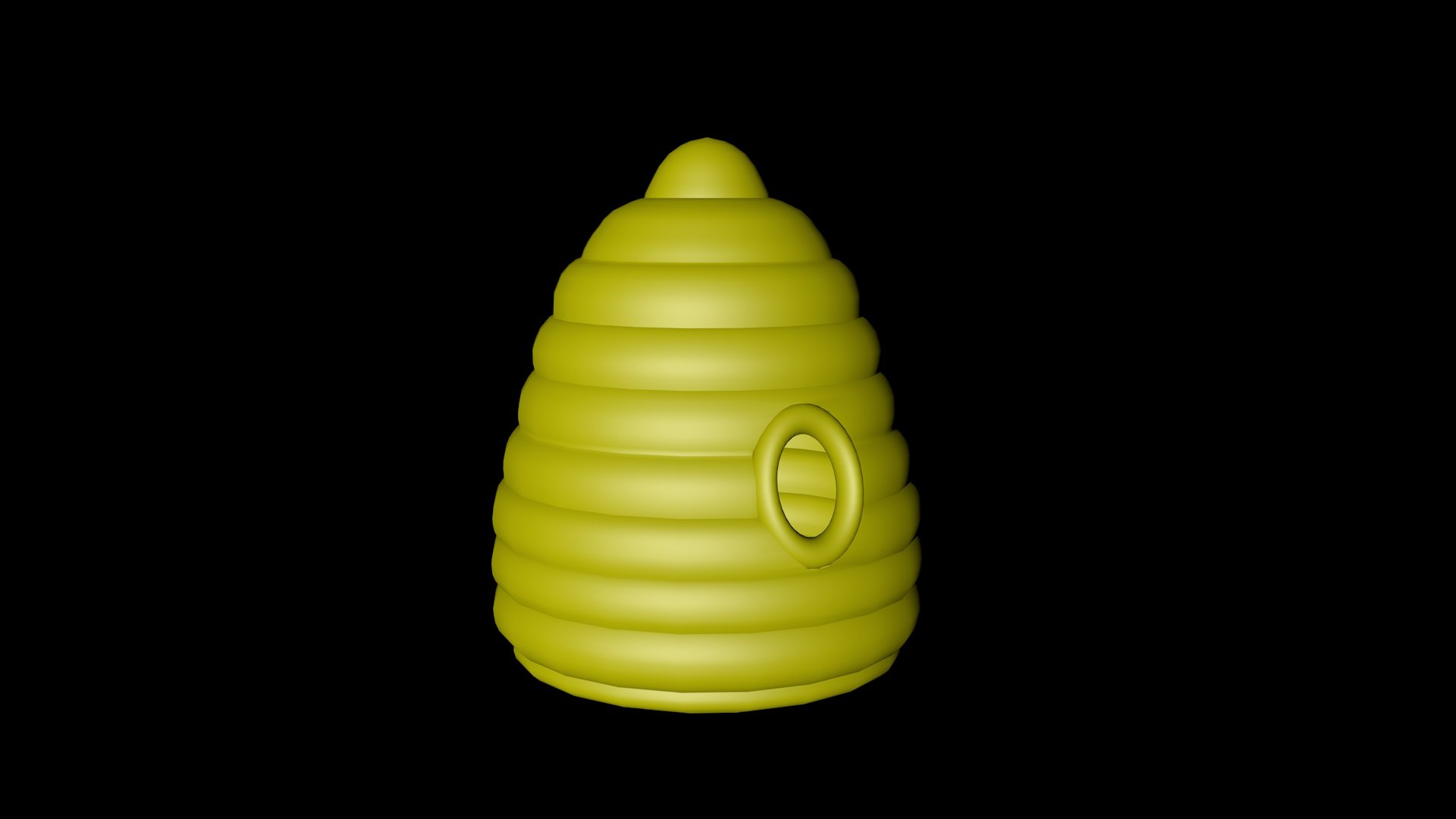Bee Beehive Model - TurboSquid 1664183