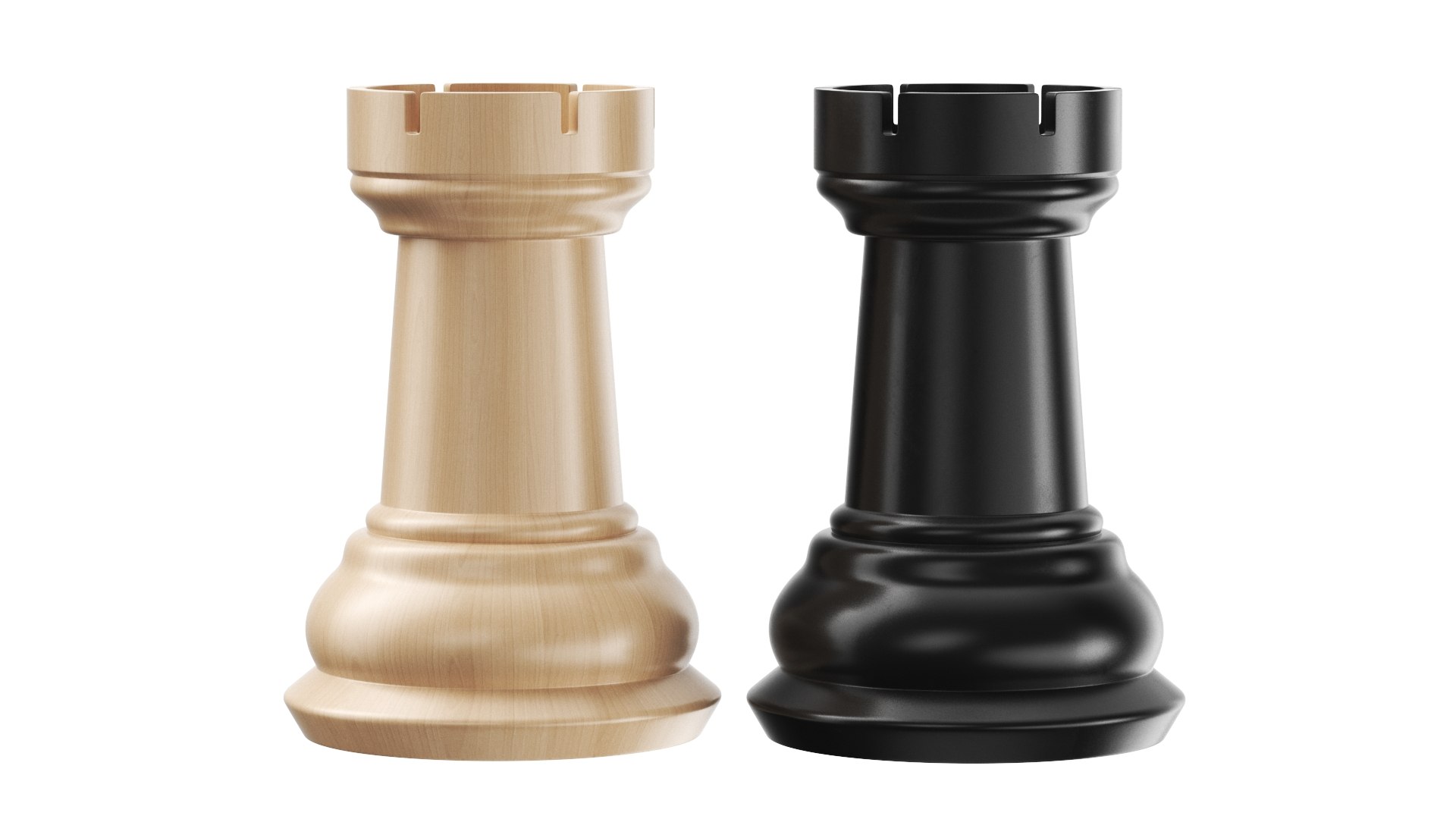 3D Detailed Chess Rook - TurboSquid 2269480