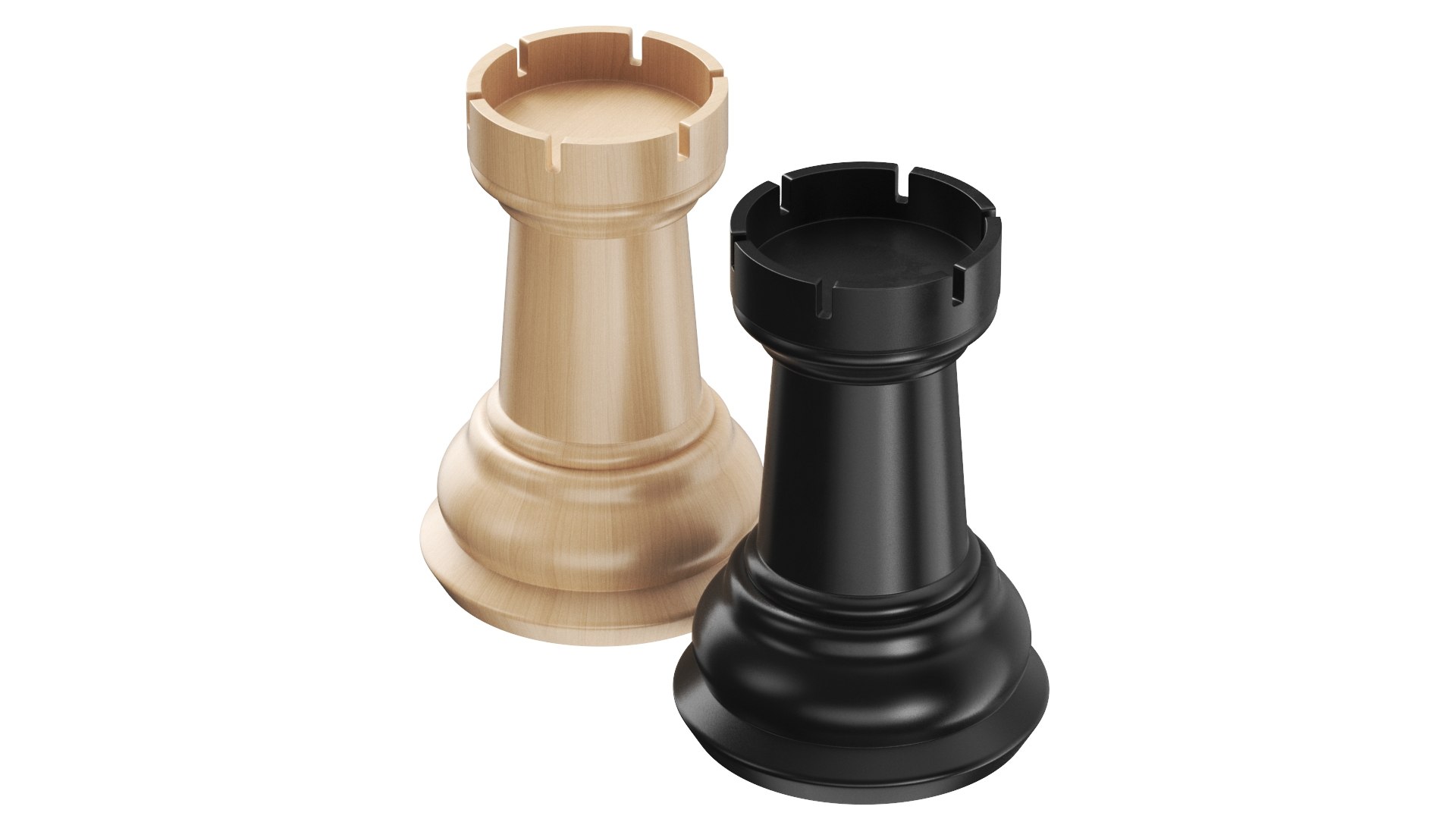 3D Detailed Chess Rook - TurboSquid 2269480