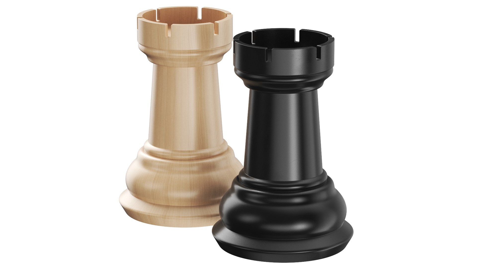 3D Detailed Chess Rook - TurboSquid 2269480