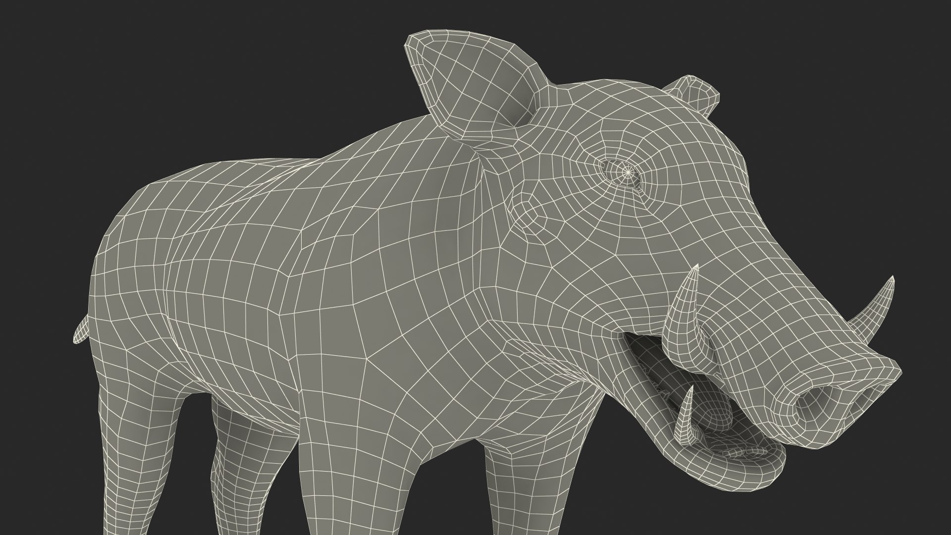 3D Warthog Fur Rigged Model - TurboSquid 2214657
