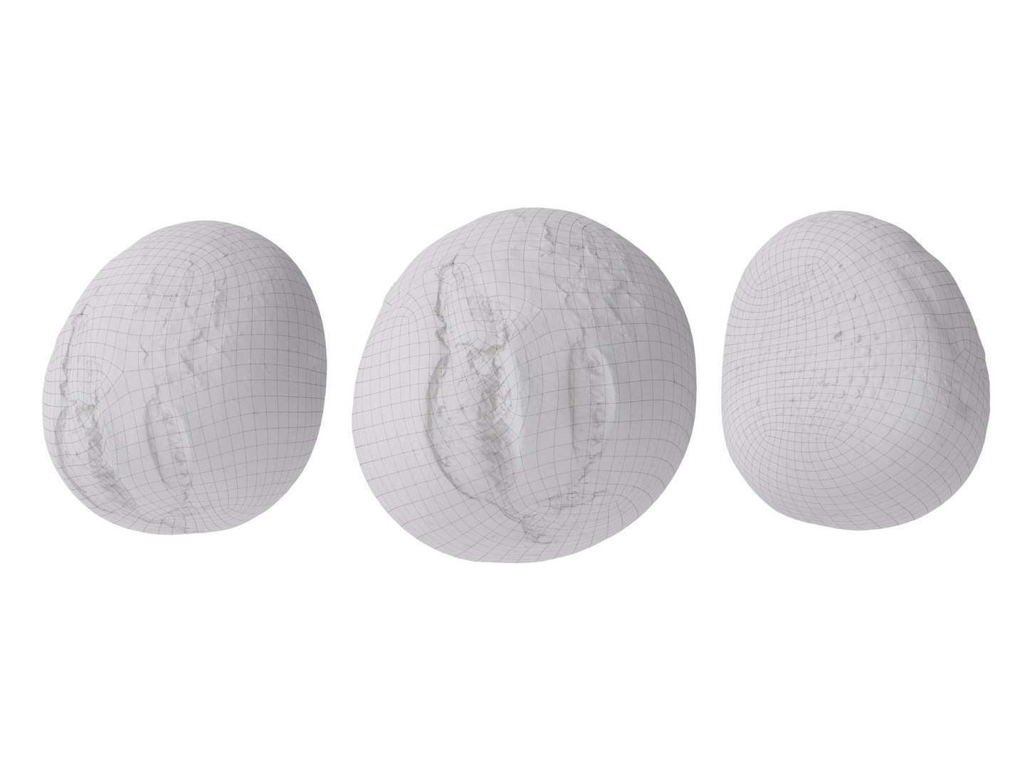 Crusty Rolls 3D model - TurboSquid 2097892