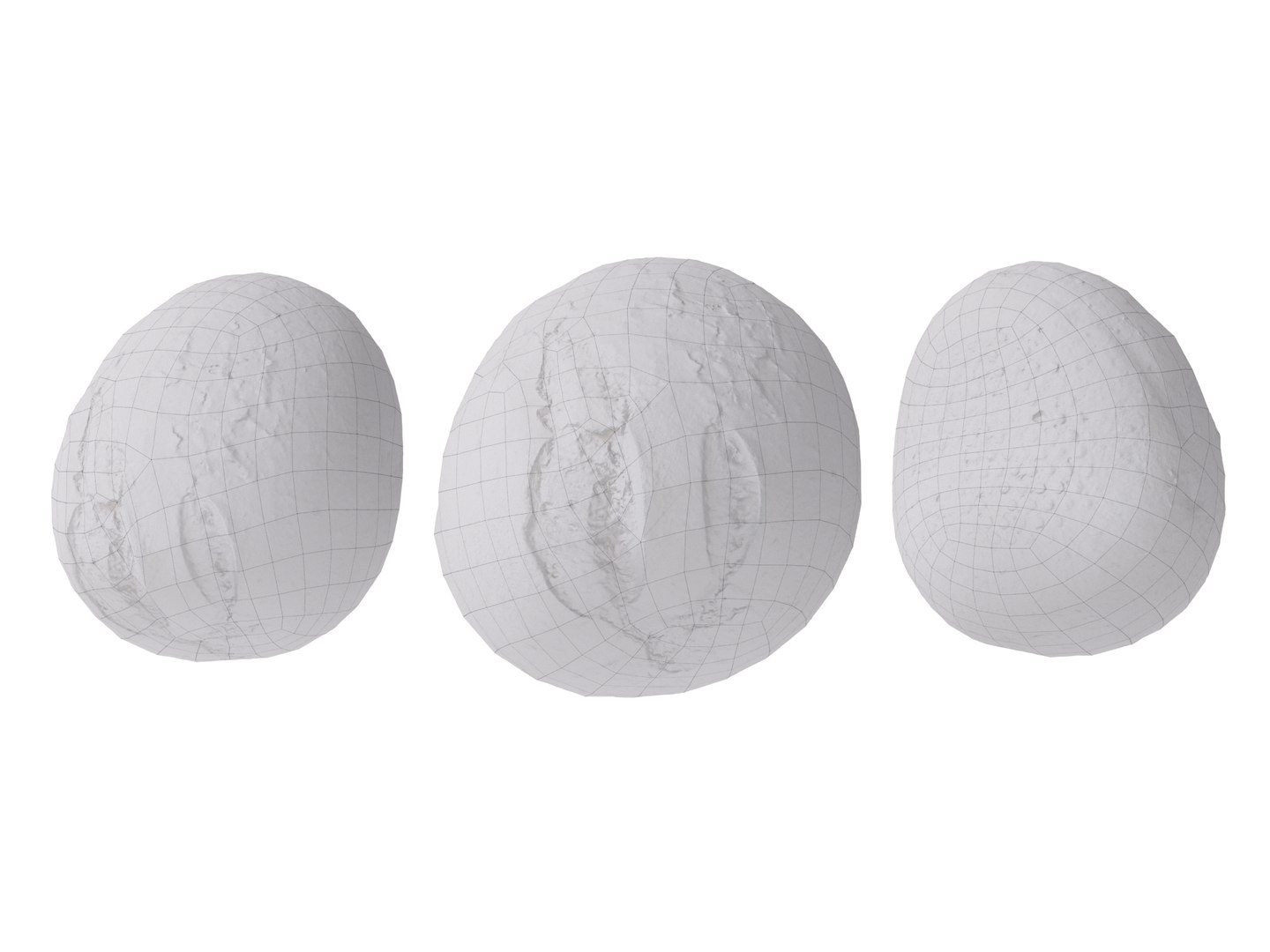 Crusty Rolls 3D model - TurboSquid 2097892