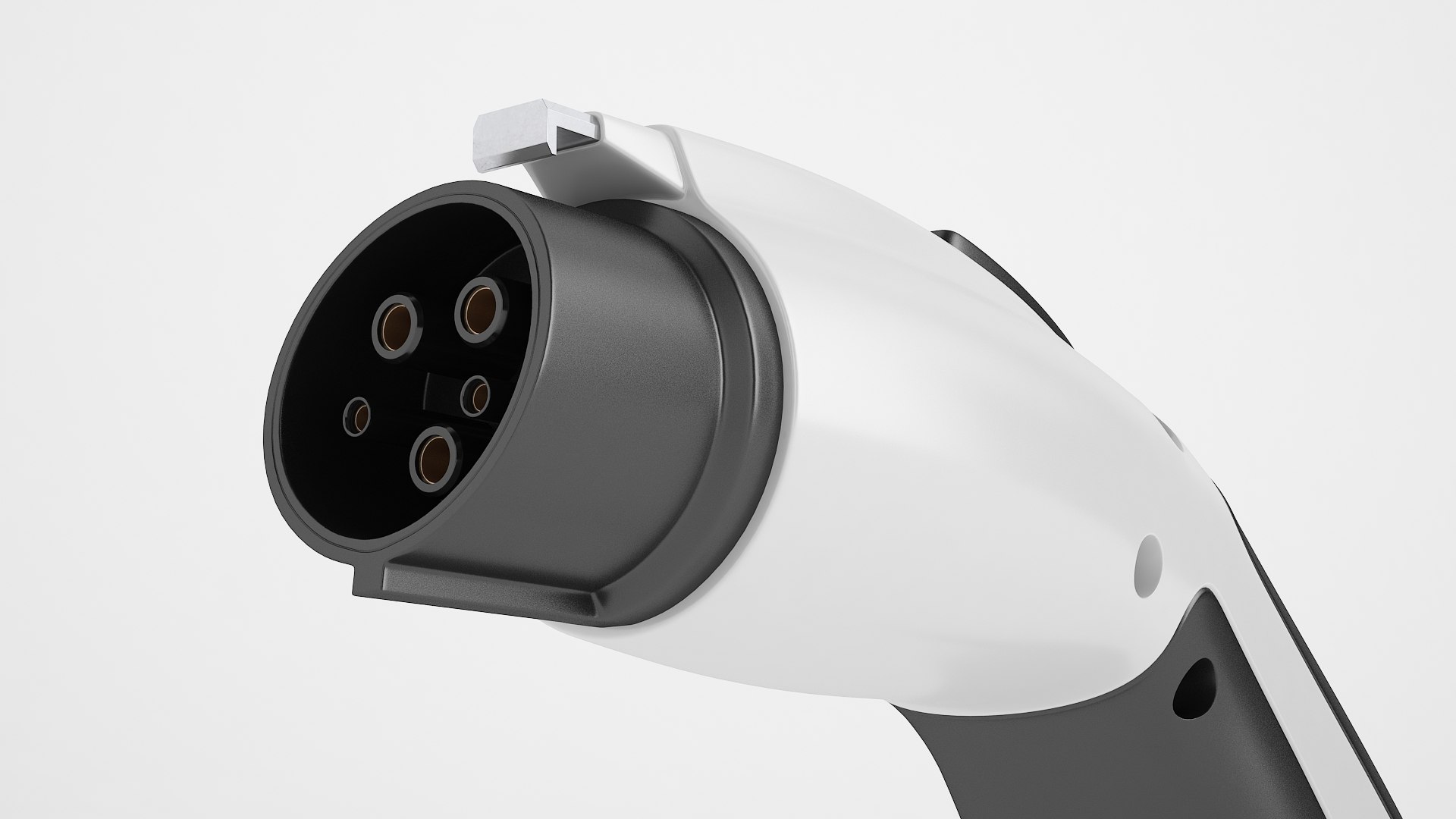 3D Electric Vehicle Charging Plug Socket 06 Model - TurboSquid 2250398