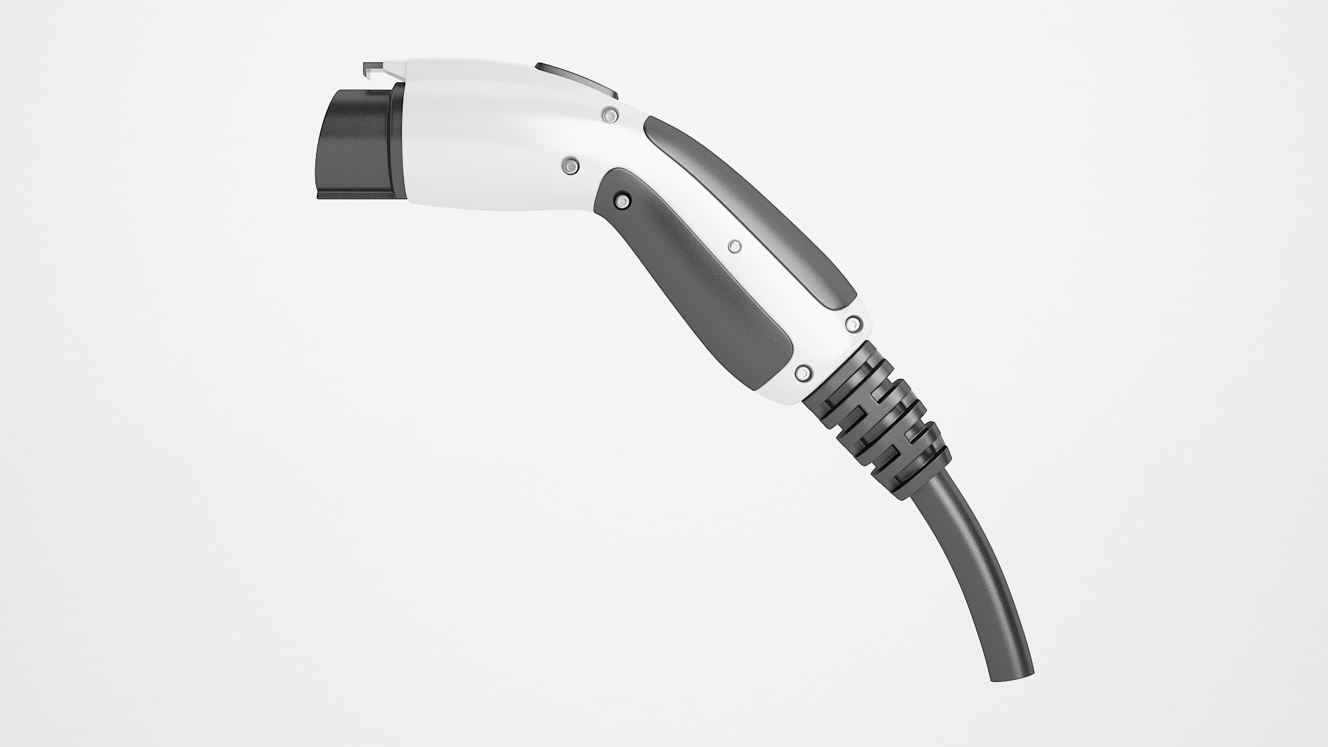 3D Electric Vehicle Charging Plug Socket 06 Model - TurboSquid 2250398